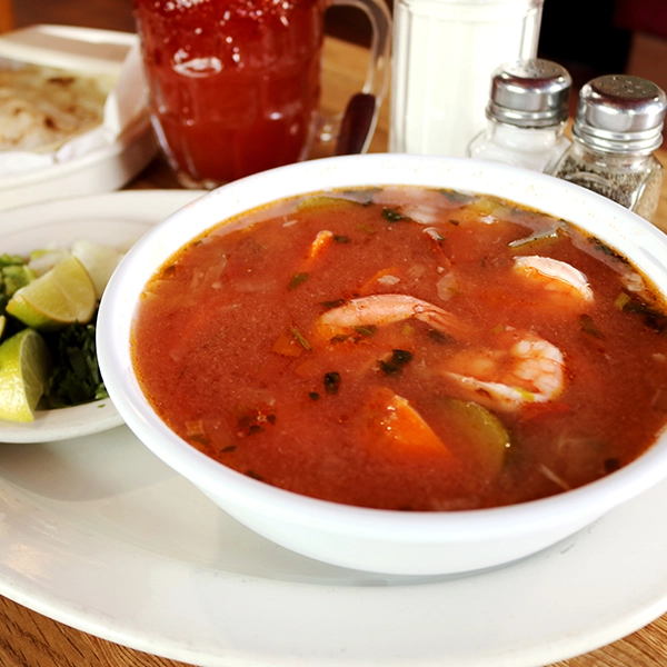 Shrimp Soup - Los Potros Restaurant